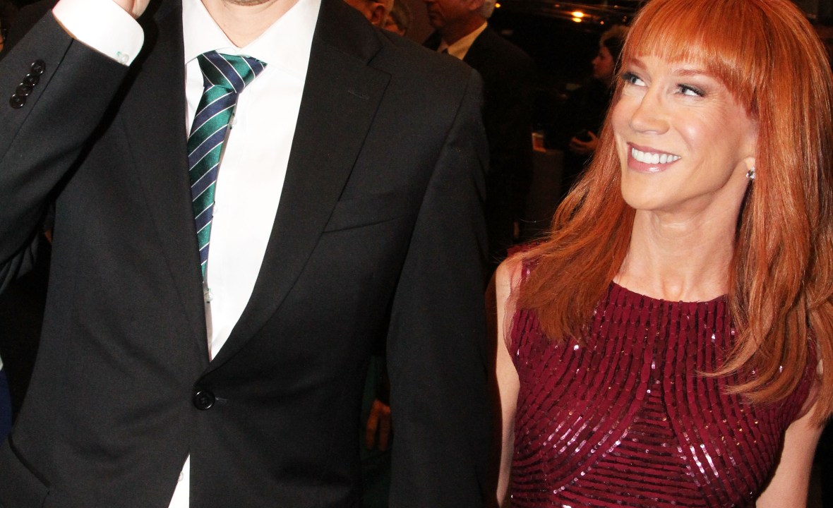 Kathy Griffin Flaunts Super Slim Body As She Strips Down To Her Bra