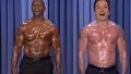 Shirtless Jimmy Fallon Flaunts “Six-Pack” While Taking Part in First ...