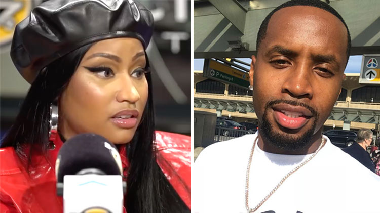 Nicki Minaj And Safaree Holding Hands