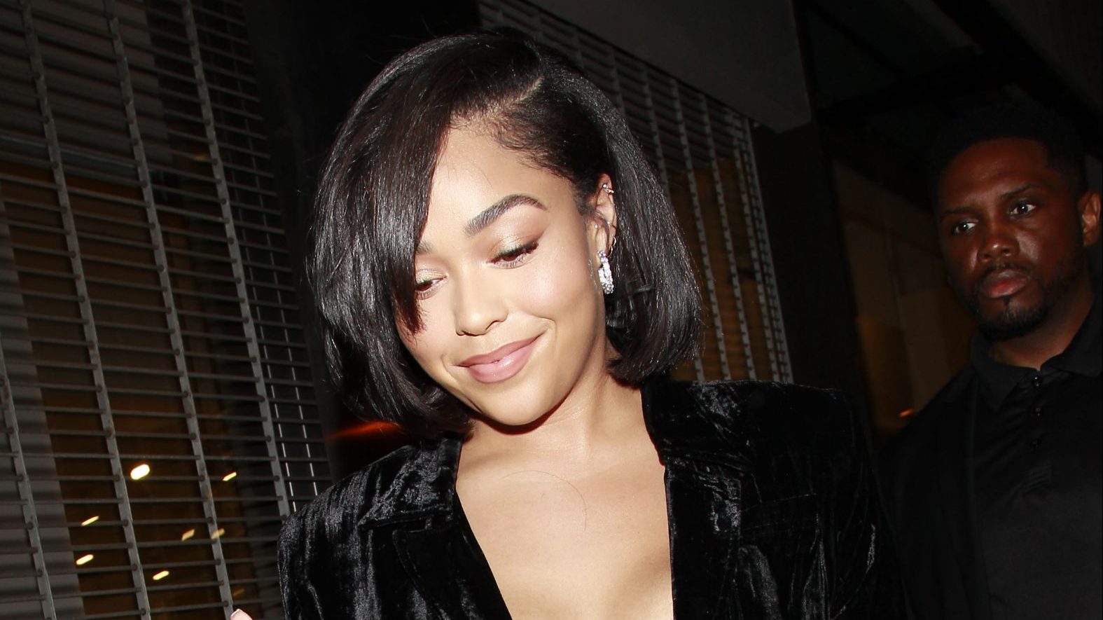 Jordyn Woods Looks Hot in All Black During a Night Out in L.A. | Life ...