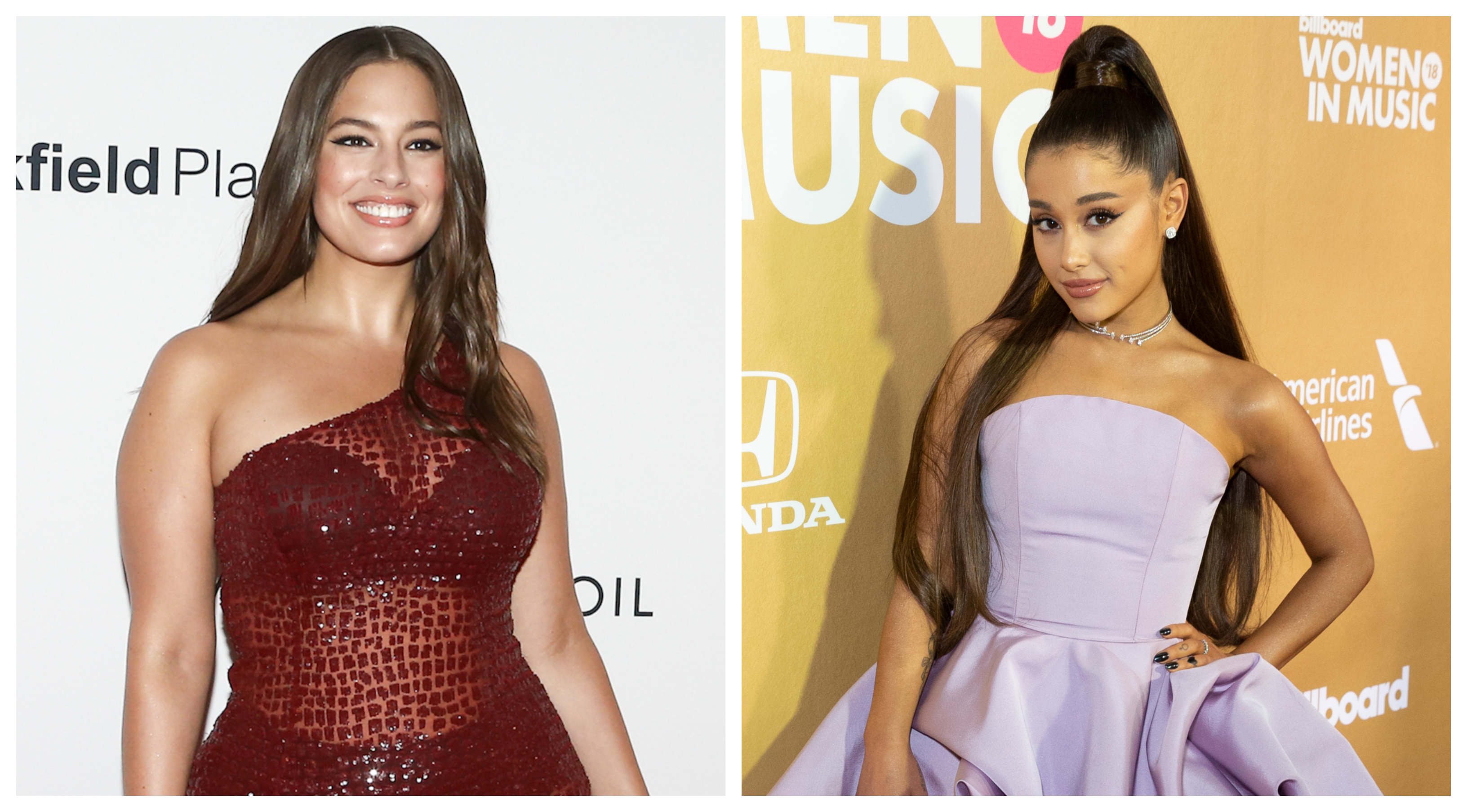 Ashley Graham and Ariana Grande Gush Over Each Other on Instagram ...
