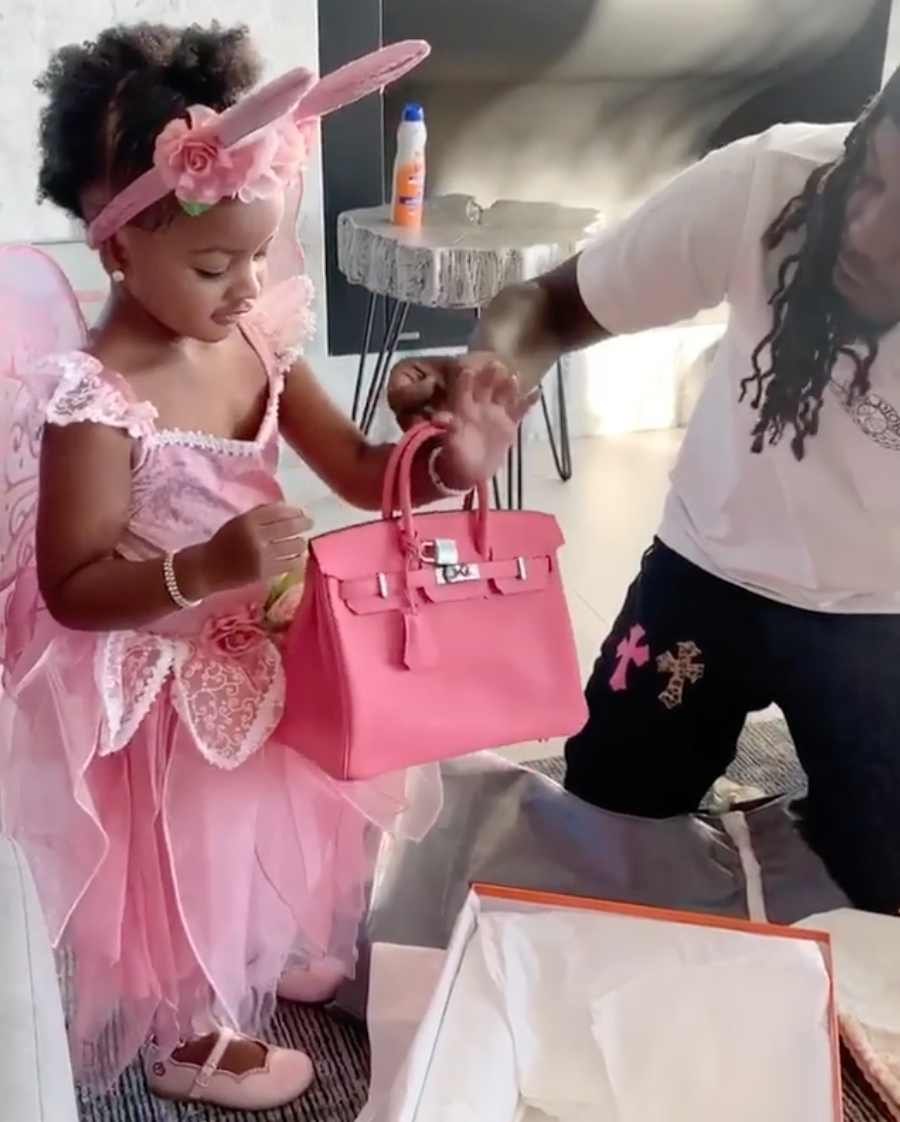 Cardi B Shuts Down Trolls After Offset Buys Daughter Kulture a Birkin ...