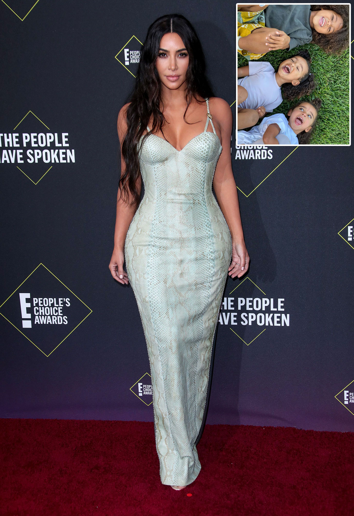 Kim Kardashian Shares Sweet Photo of Saint, Chicago and Dream | Life ...