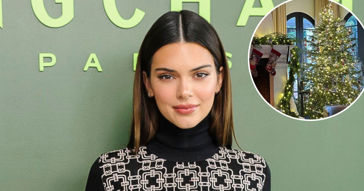 Kendall Jenner's Chic, Homey Christmas Decorations: Photos