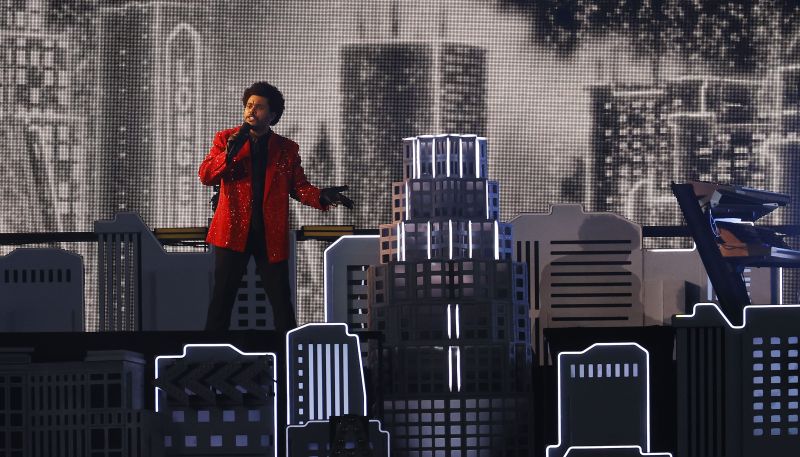 The Weeknd's Super Bowl LV Halftime Show Performance: Watch