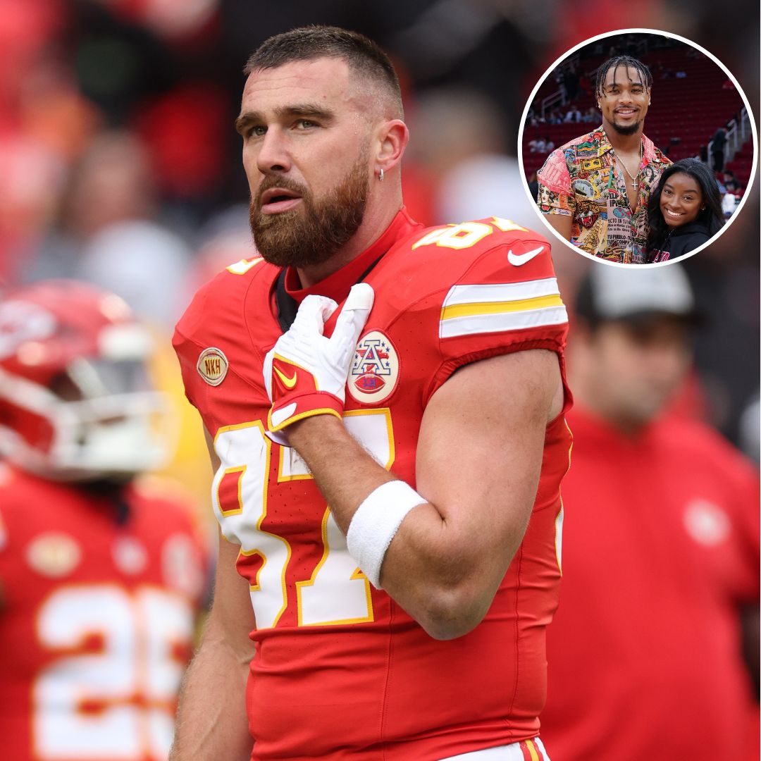 Travis Kelce Shades Simone Biles’ Husband After ‘Catch’ Comment | Life ...