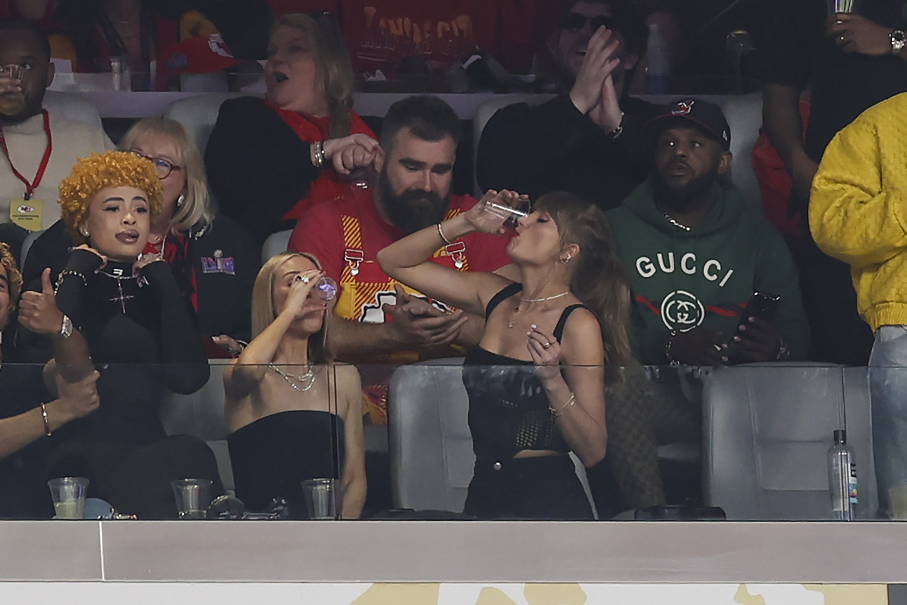 Travis Kelce Says Taylor Swift Is a 'Pro' at Chugging Beer | Life & Style