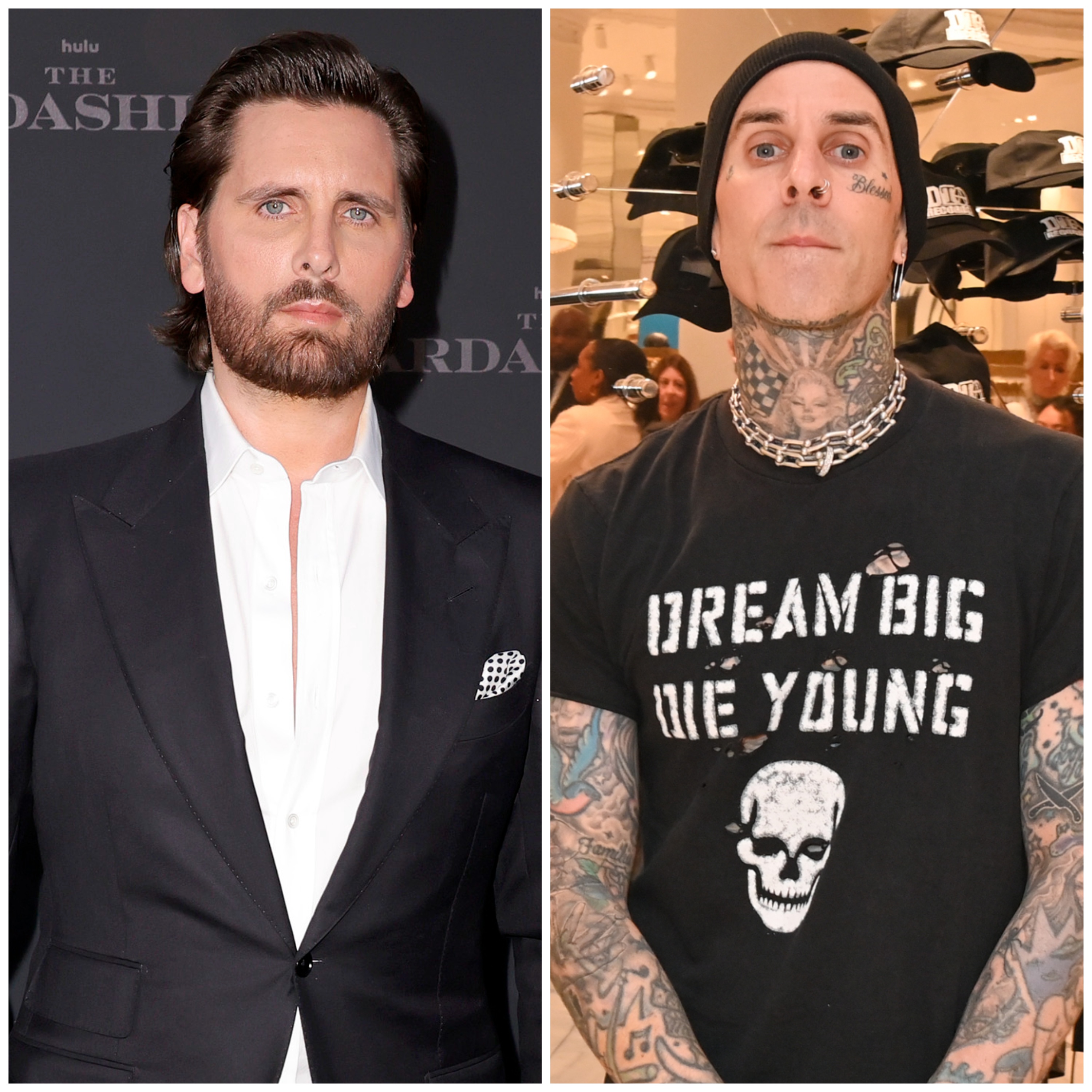 Scott Disick Compared Himself to Travis Barker Before Weight Loss ...
