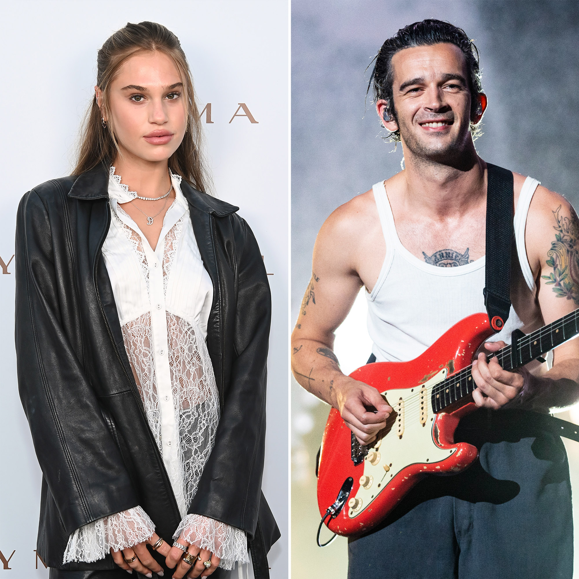 Meredith Mickelson and Matty Healy's Relationship Timeline | Life & Style