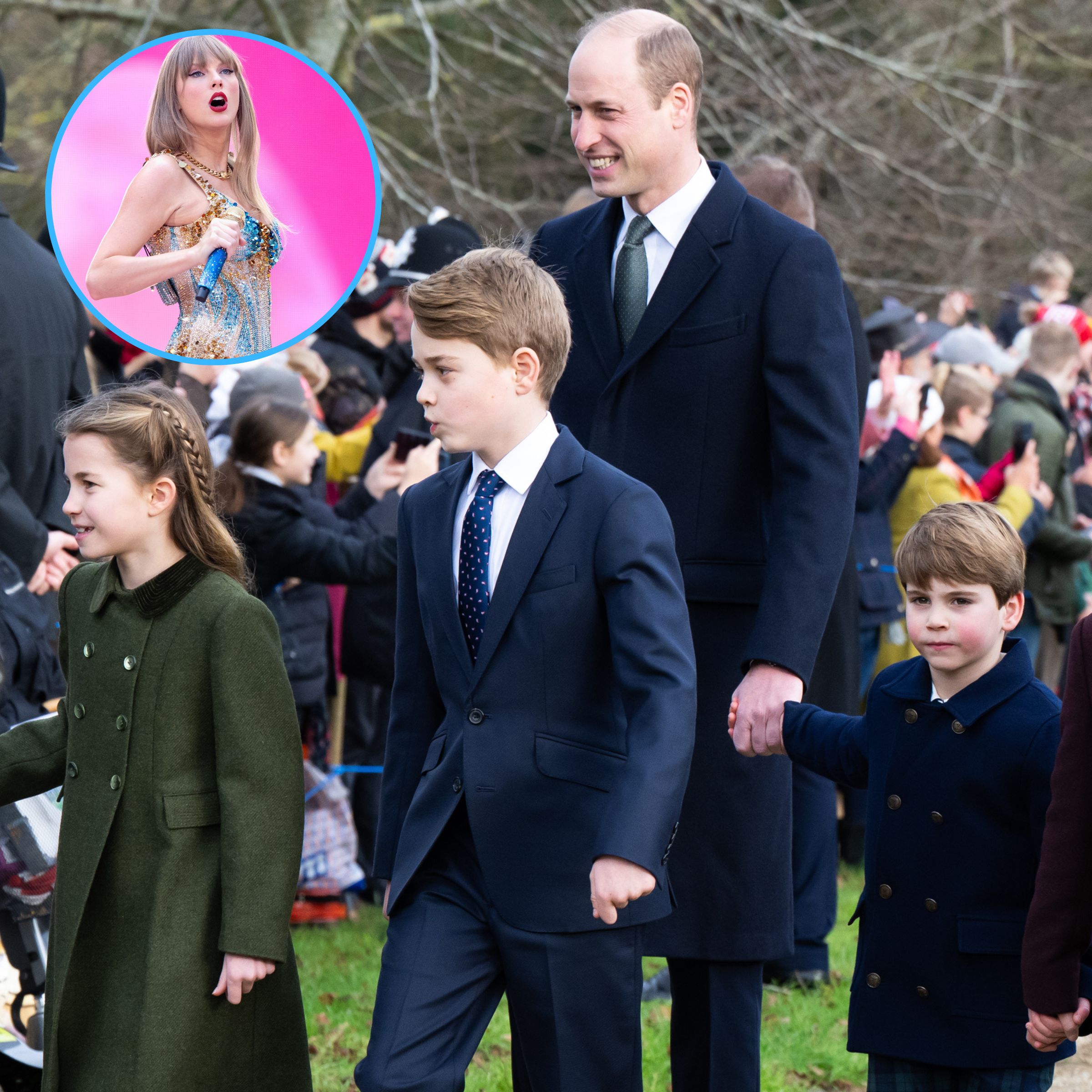Prince William Spends Birthday at Eras Tour With Kids | Life & Style