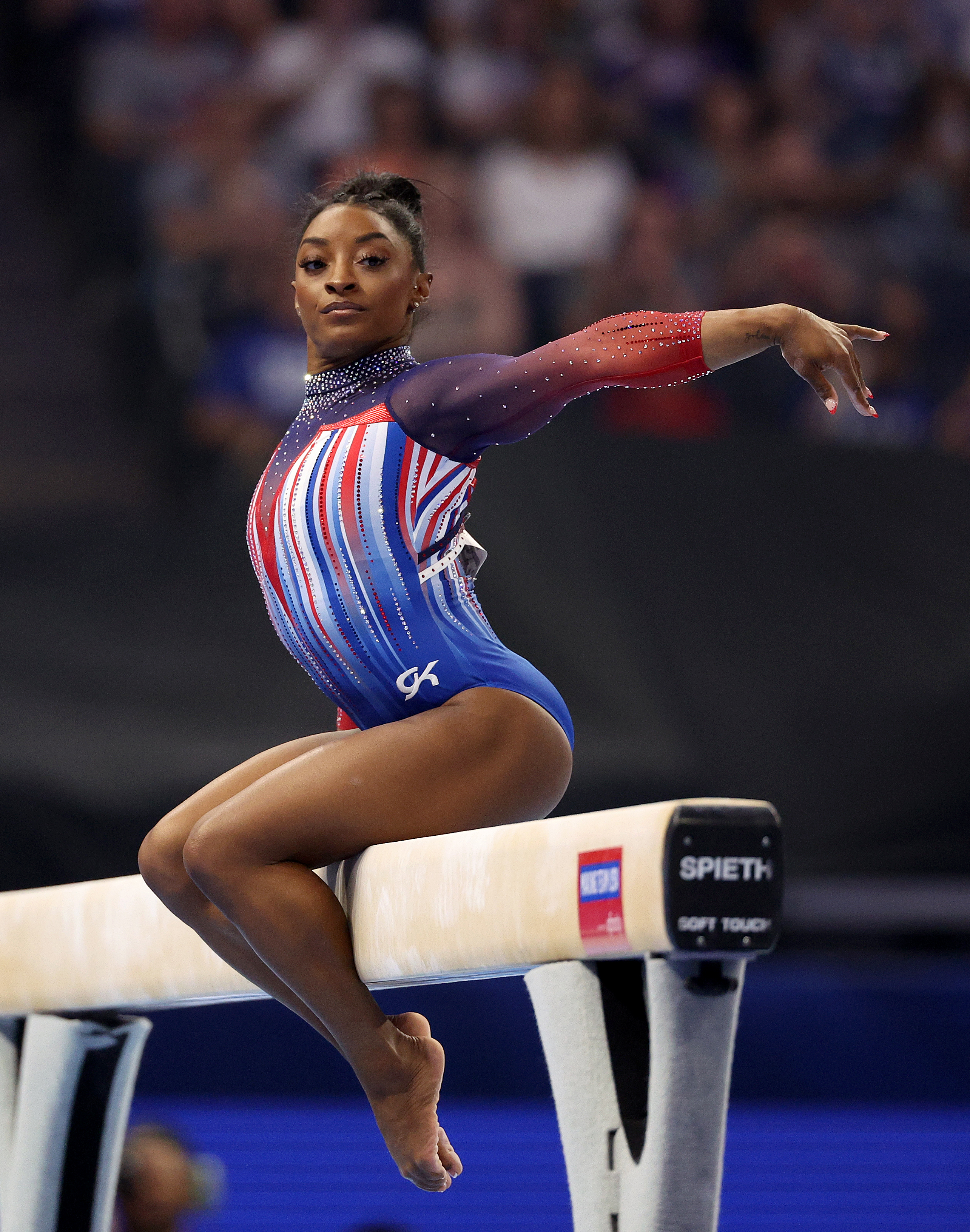 Simone Biles Arrives in Paris Ahead of 2024 Olympics | Life & Style