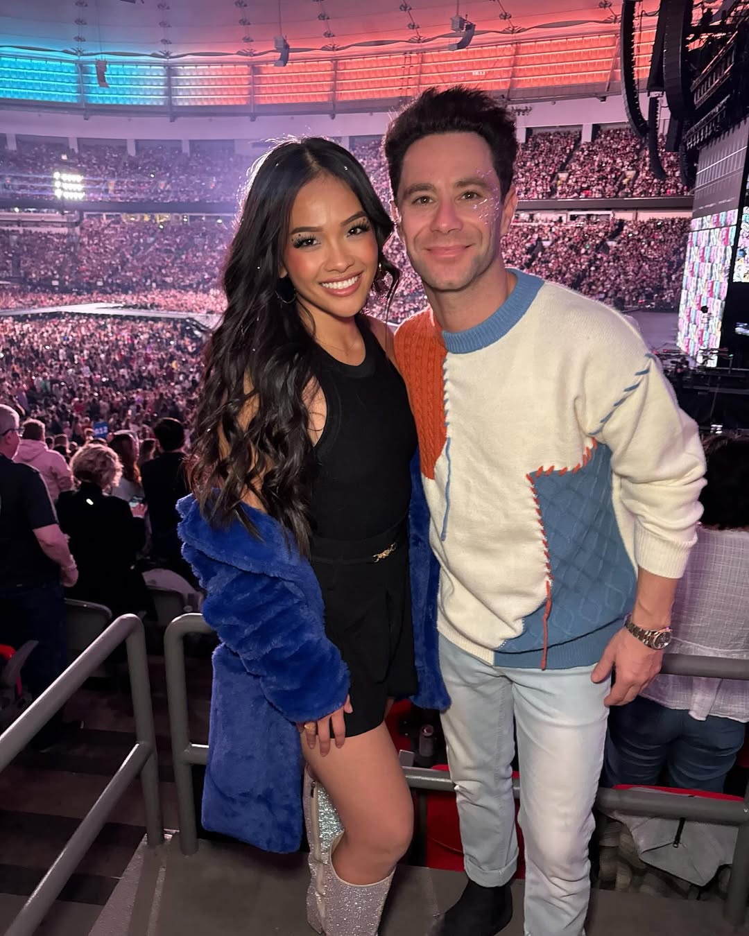 Jenn Tran, Sasha Farber Have Date Night at Taylor Swift’s Eras Tour ...