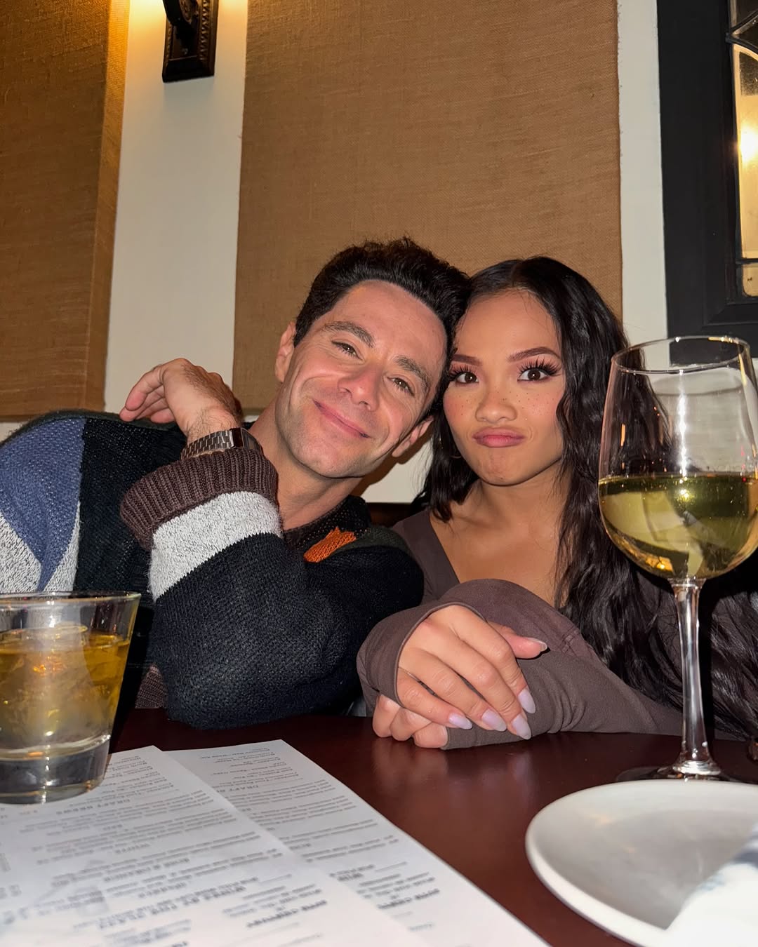 Sasha Farber Interrupts Jenn Tran as She Rambles About an Ex | Life & Style