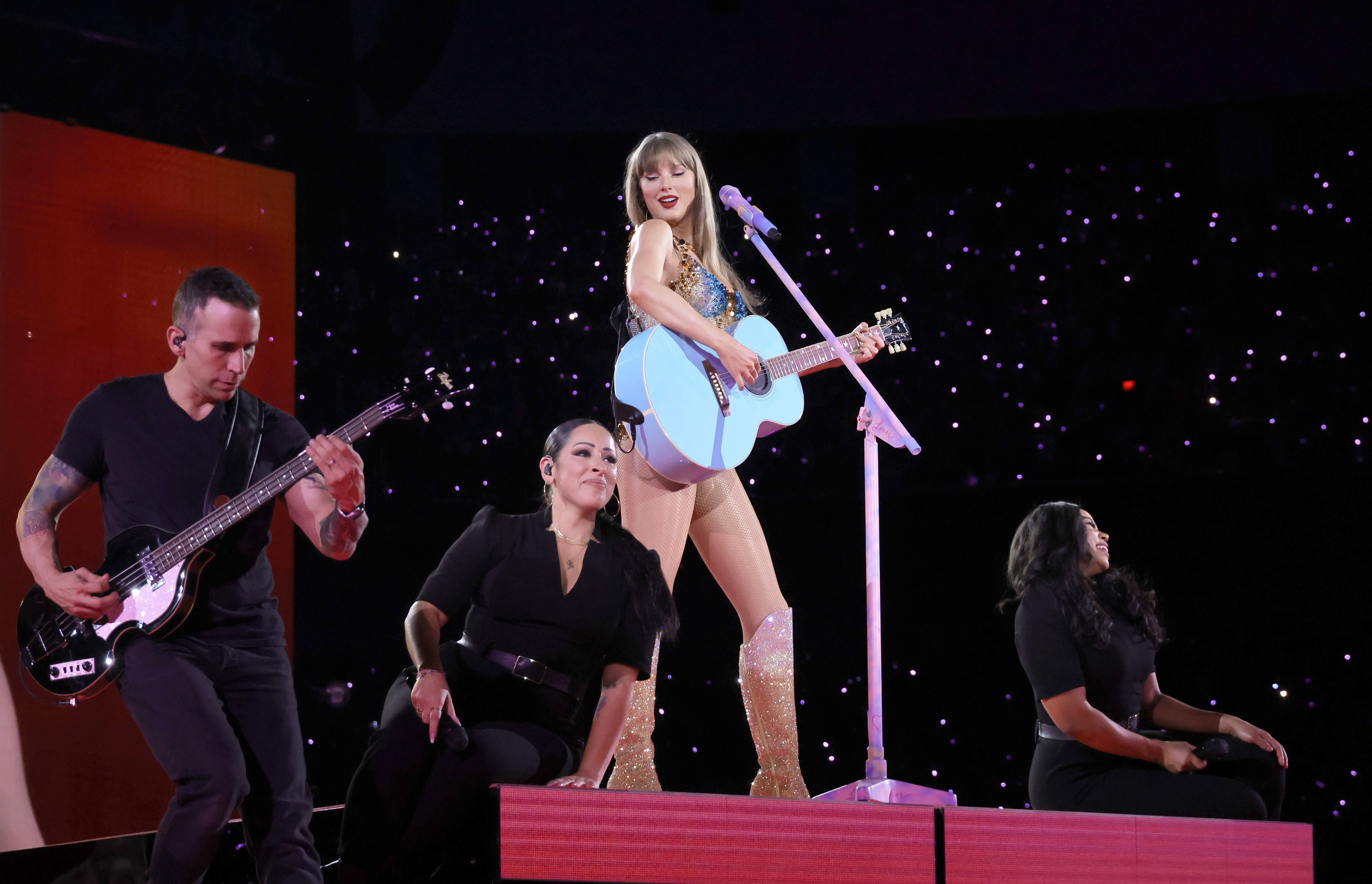 Taylor Swift's Longtime Band Member Shares Highs, Lows From Eras Tour ...